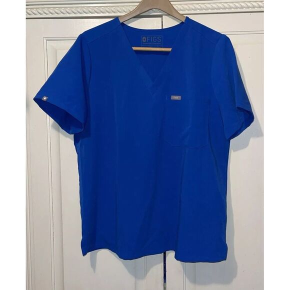 Figs | Shirts | Figs Scrubs Shirt Men Xxl Blue Hospital Work Doctors ...